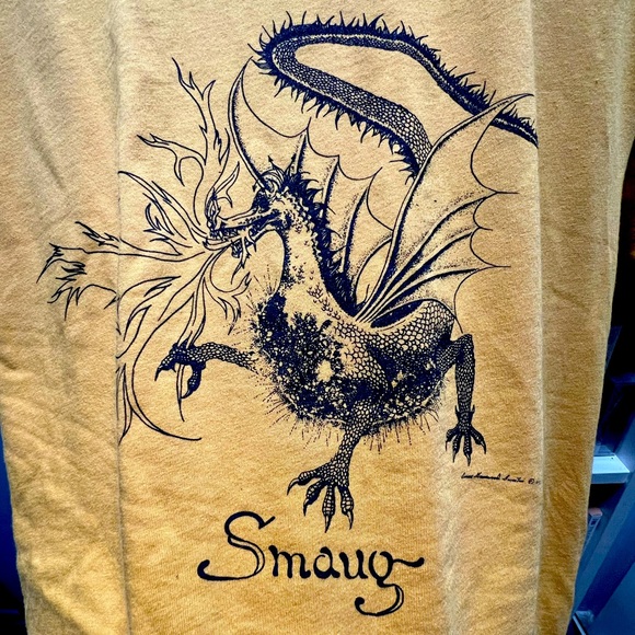 Bella Canvas | Shirts | Smaug Tshirt 977 Design The Hobbit Lord Of The ...